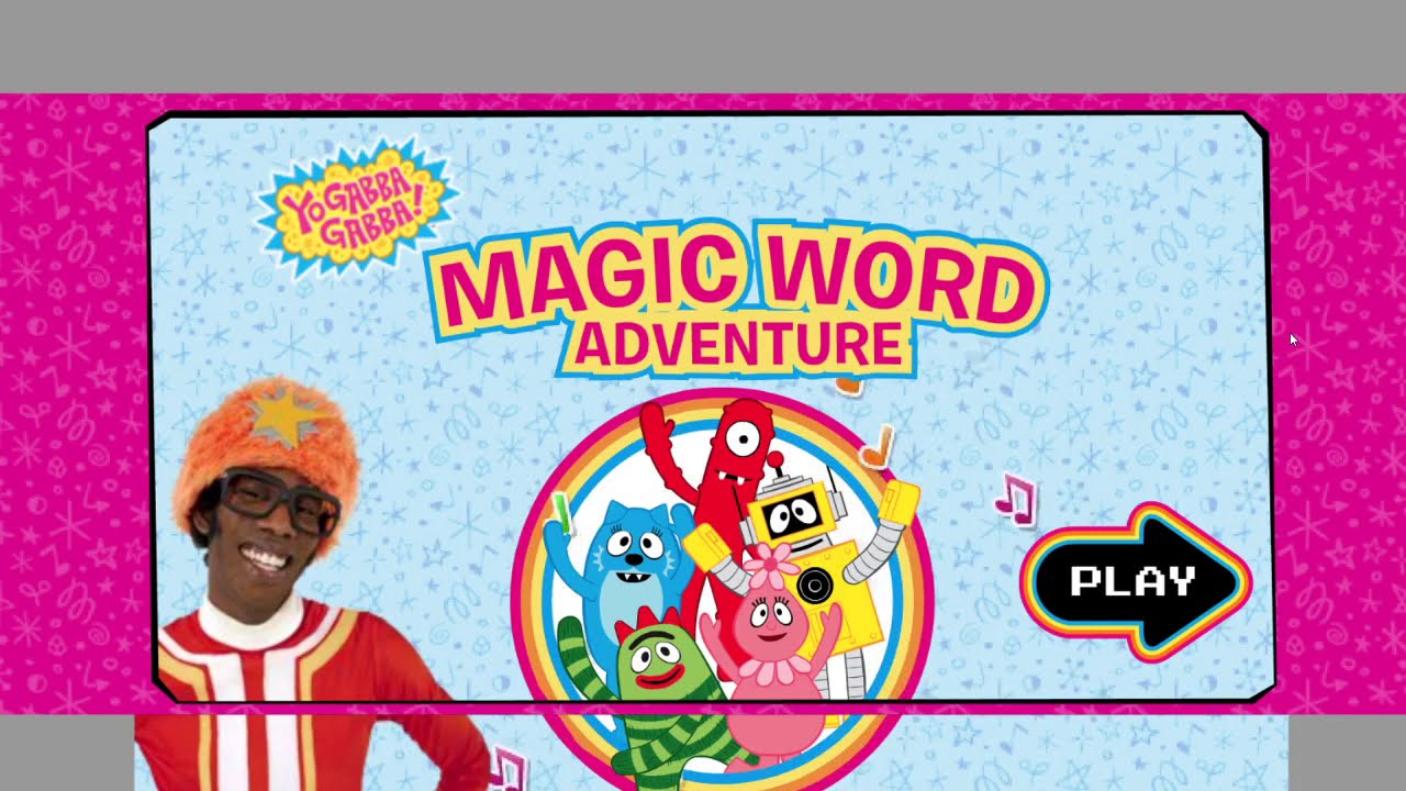 Yo Gabba Gabba! Magic Word Adventure - YouTube