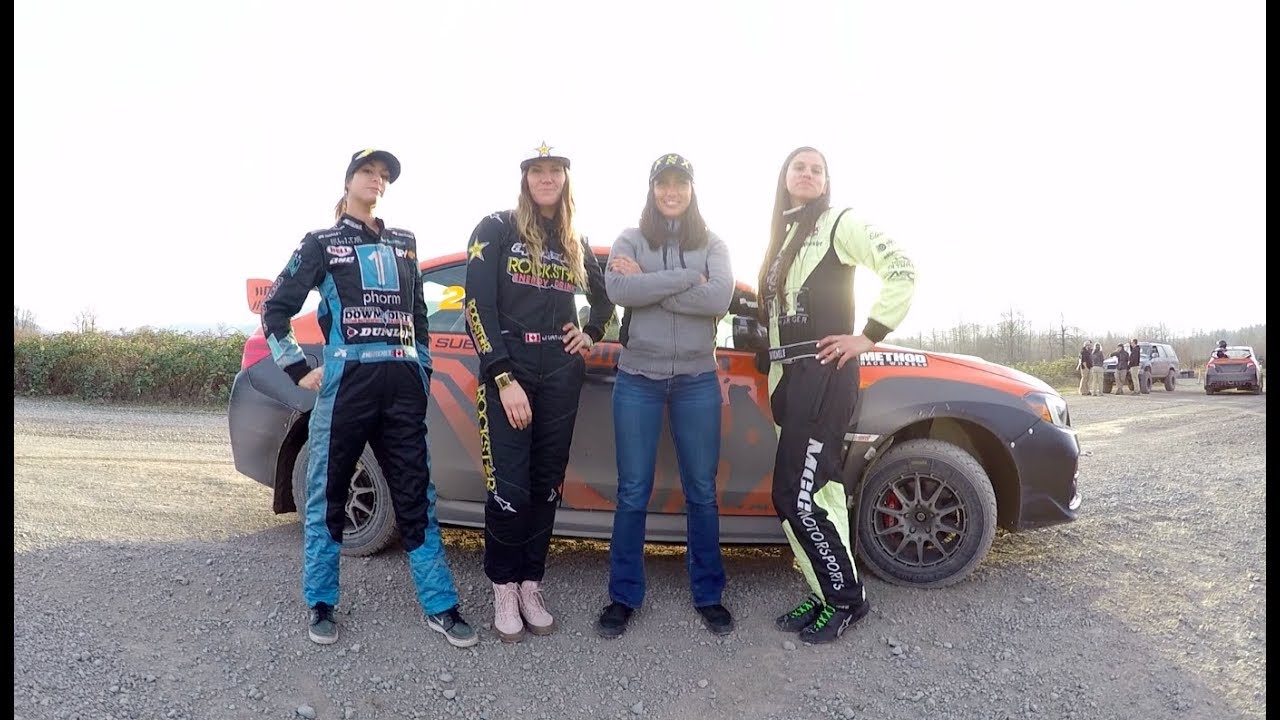 Race Girls Rallying - YouTube
