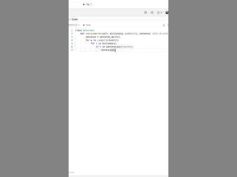 Leetcode 648: Replace Words - YouTube
