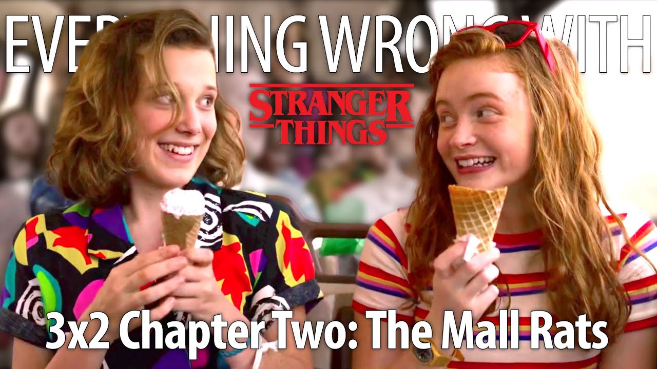 Everything Wrong With Stranger Things S3E2 - "The Mall Rats" - YouTube