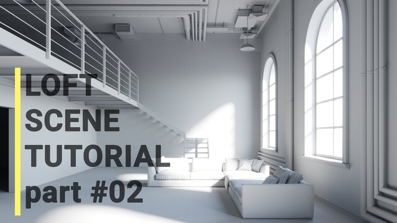 3ds Max 2020 | Corona Loft Scene Modeling Workflow part 02 - YouTube