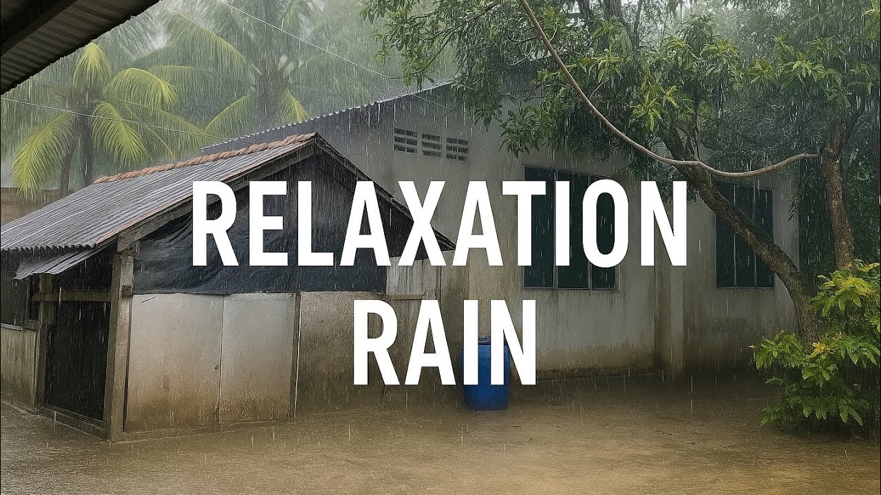 💦Peaceful Rainfall & Flowing Water Sounds to Unwind 🌧️ | 3 Hours of rainy flow - YouTube