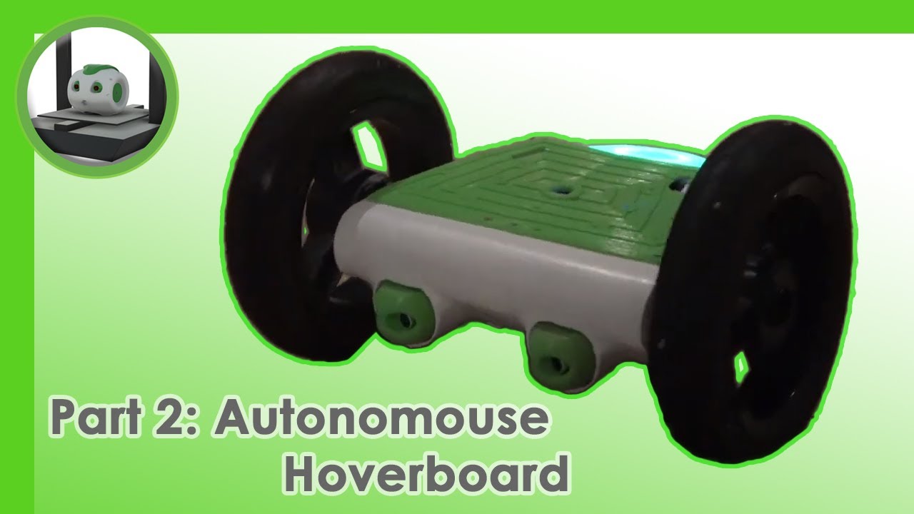 Meet MYRO - 3D printed robot part 2 - Autonomouse driving hoverboard ...