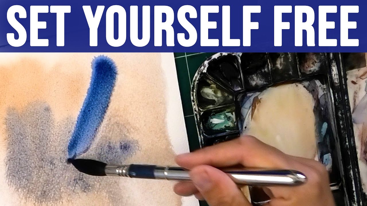 10 Minutes for Watercolor FREEDOM - YouTube