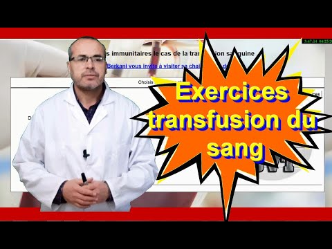 exercices transfusion du sang - YouTube