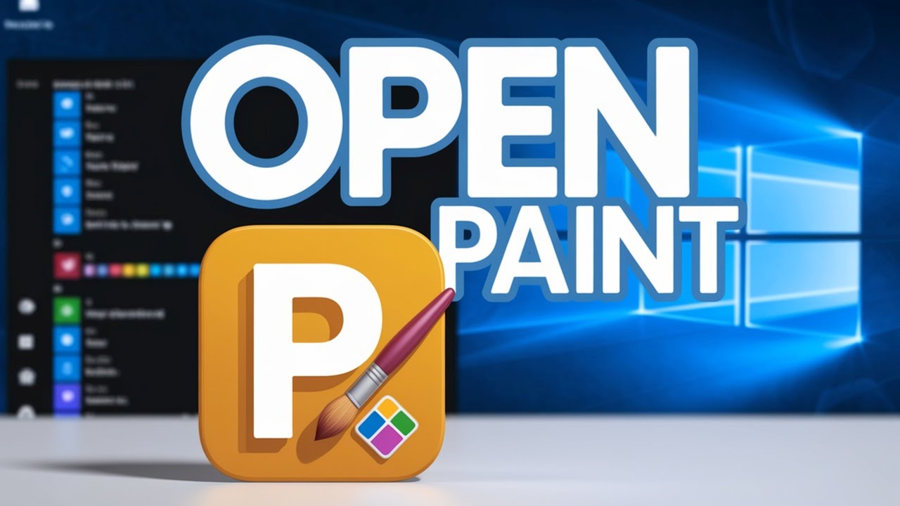 How To Open MS Paint In Windows 10/11 | Run MS Paint in Windows 10/11 ...
