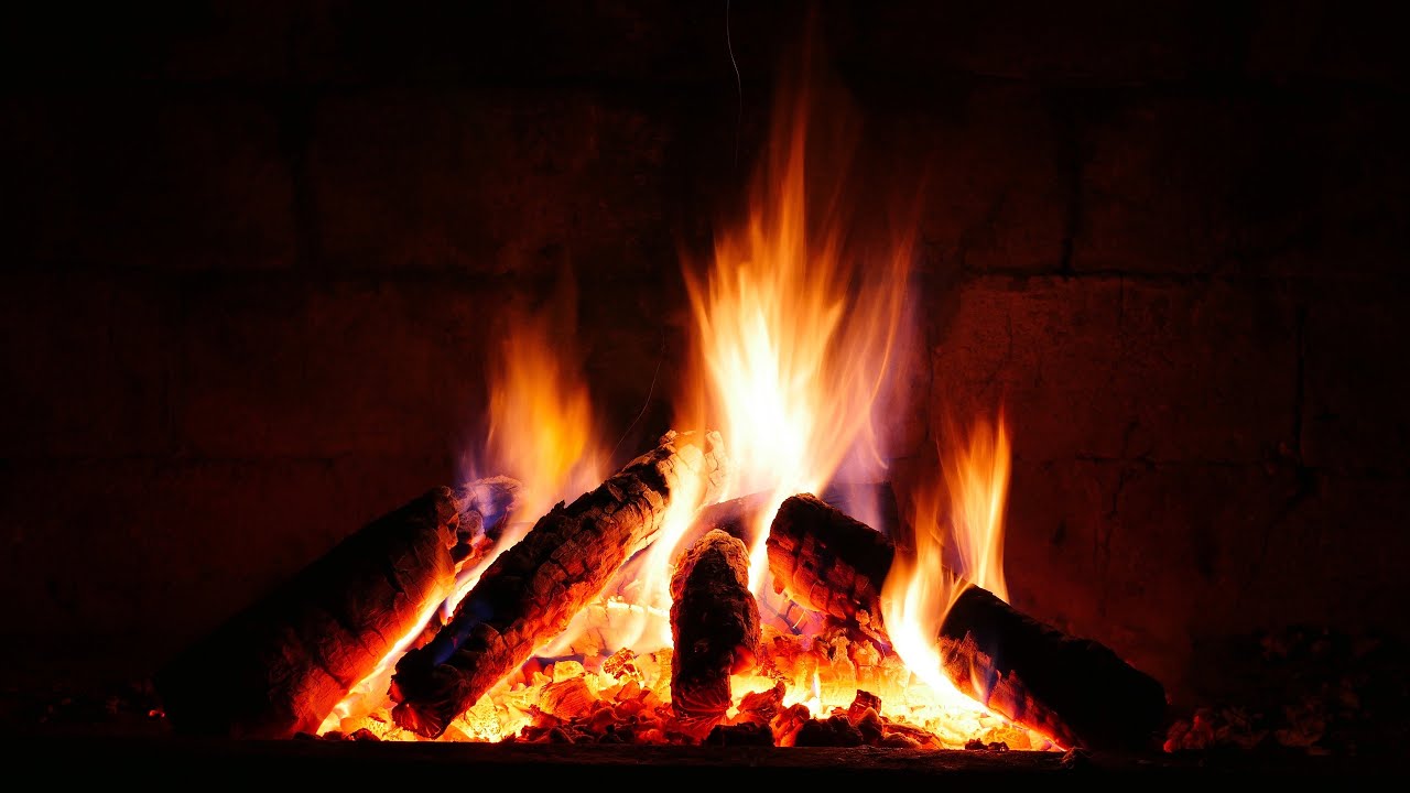 Musica rilassante, rumore del fuoco, fuoco che scoppietta - Ideale per ...