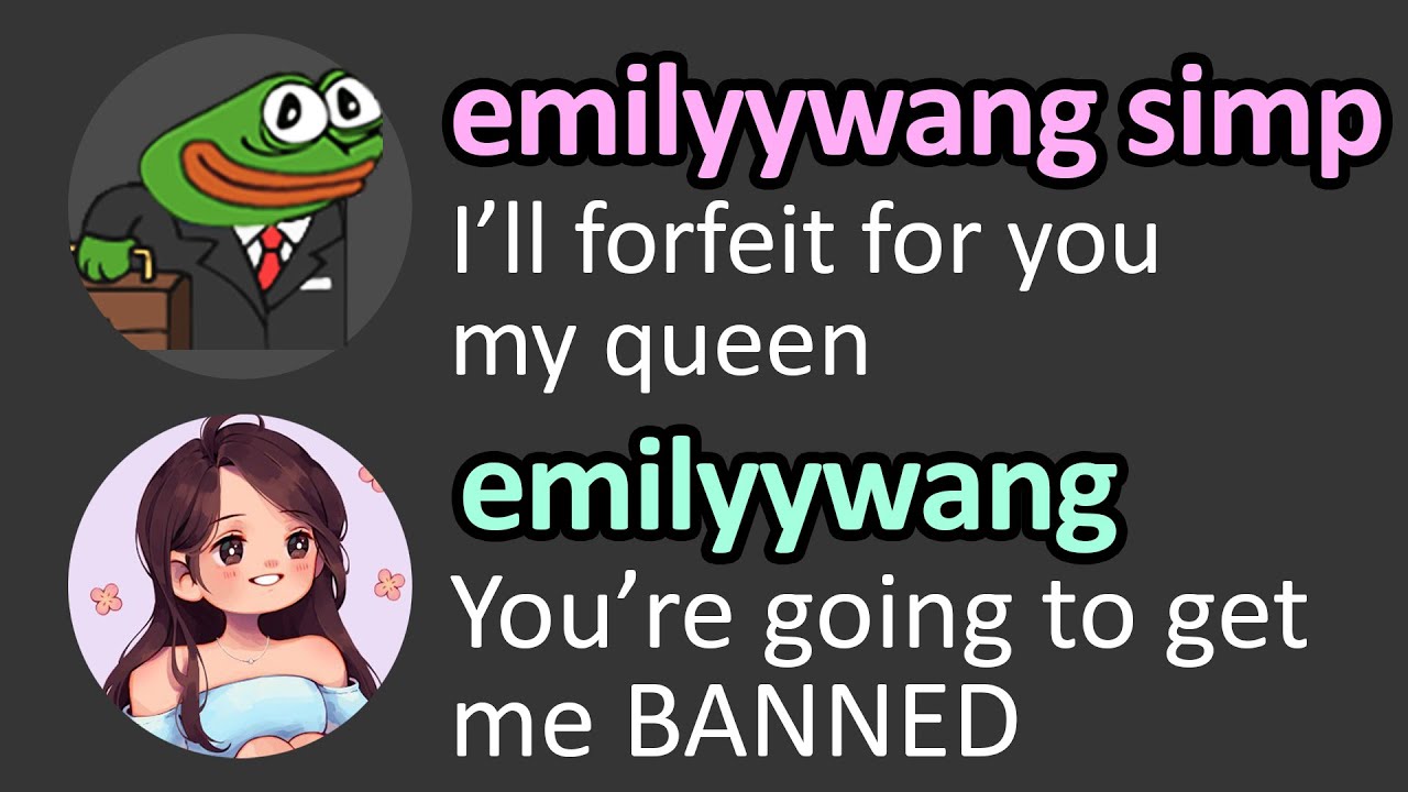 Emilyywang Gets Banned For Wintrading - YouTube