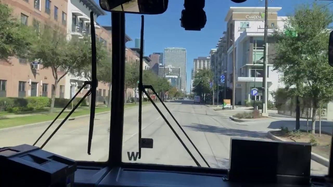 Houston METRO Bus 82 | Midtown Houston to Downtown Transit Center - YouTube