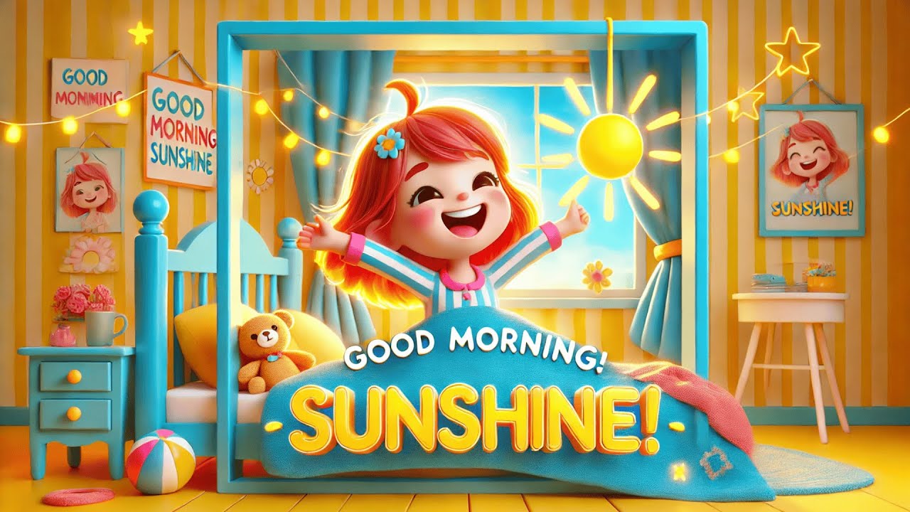🌞 Good Morning, Sunshine! | Fun Wake-Up Song for Kids - YouTube