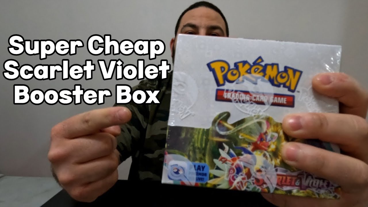Cheapest Scarlet & Violet Booster Box... From Amazon? First Pokémon ...
