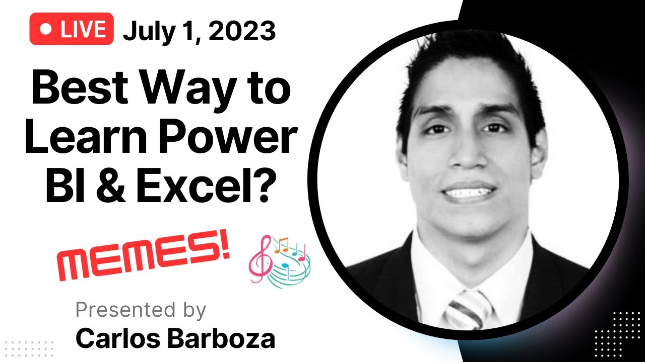 HUMOR is the BEST Way to Learn Power BI by Carlos Barboza 🤣 - YouTube