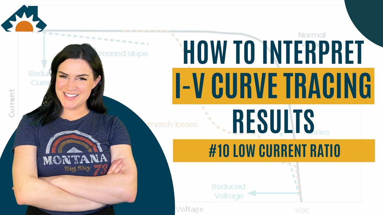 How to Interpret I-V Curve Tracing Results #10:Low Current Ratio - YouTube