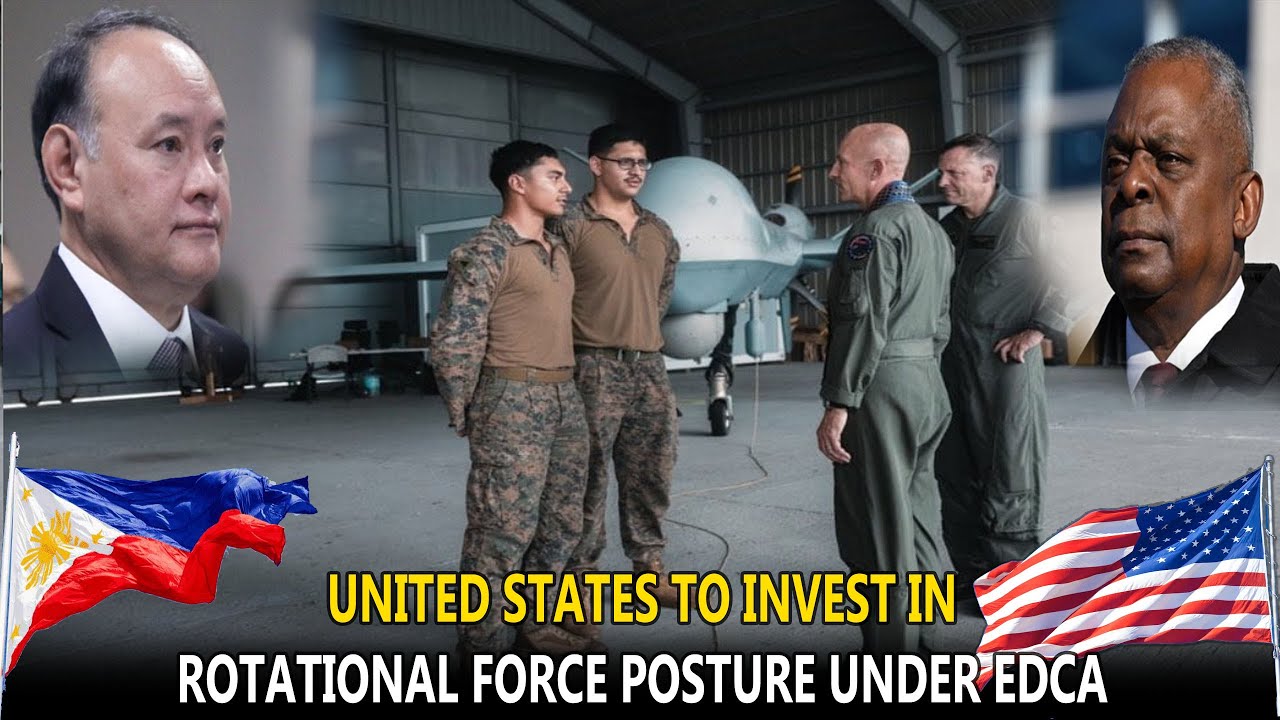 US TO INVEST IN ROTATIONAL FORCE POSTURE IN PHILIPPINE EDCA BASE - YouTube
