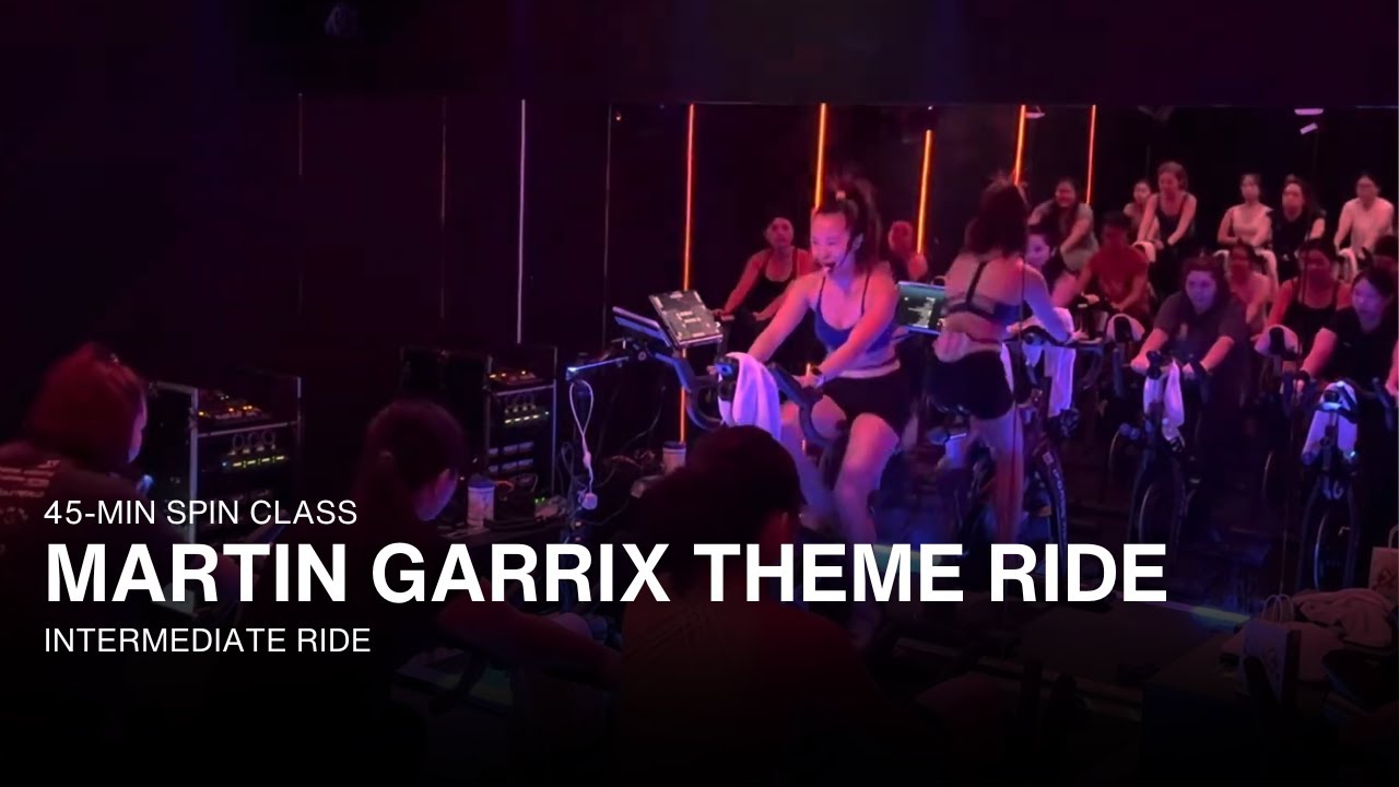MARTIN GARRIX THEME RIDE💦 FULL 45 MIN SPIN CLASS - YouTube