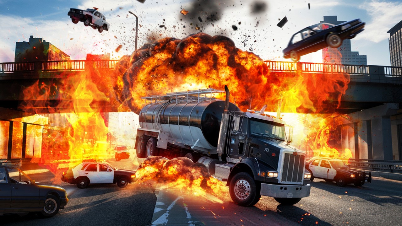 Ricky Racer vs Billy Bomb eps 1 | RELENTLESS! Extreme BeamNG.drive ...