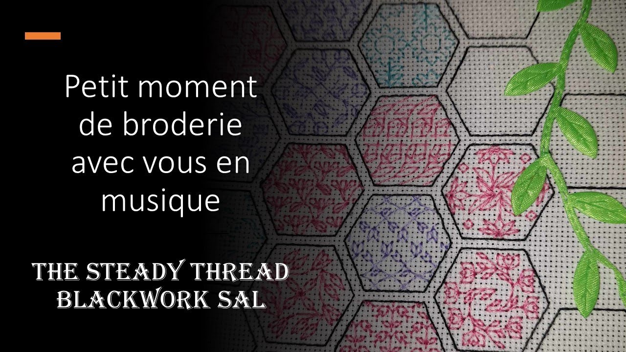 Petit moment de broderie en musique avec vous The Steady Thread ...