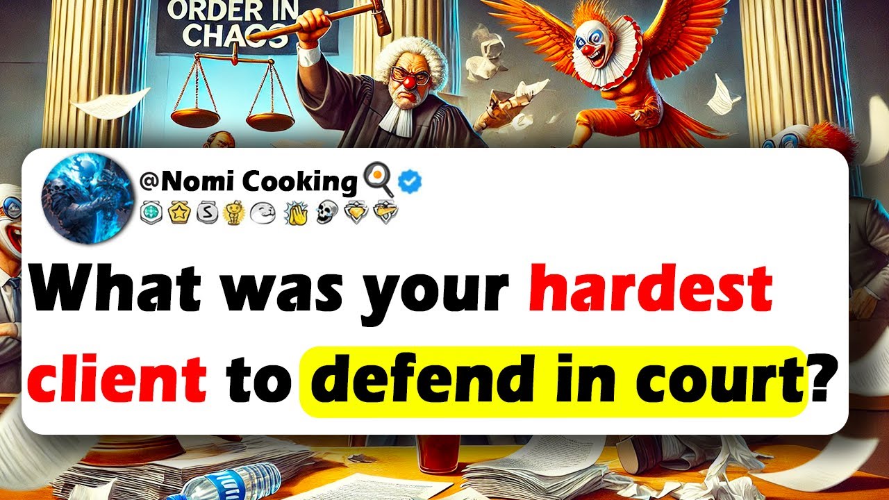 What Was Your Hardest CLIENT To Defend In COURT? - YouTube