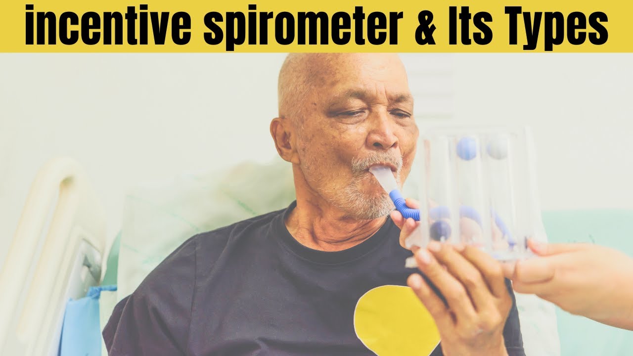 What is an incentive spirometer & Its Types - YouTube