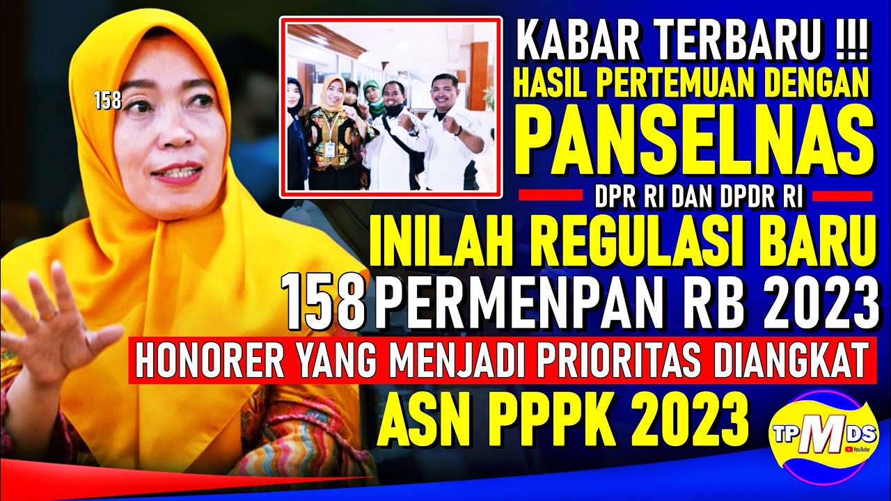 Terbaru Hasil Pertemuan Bersama Panselnas Pengangkatan Honorer Jadi