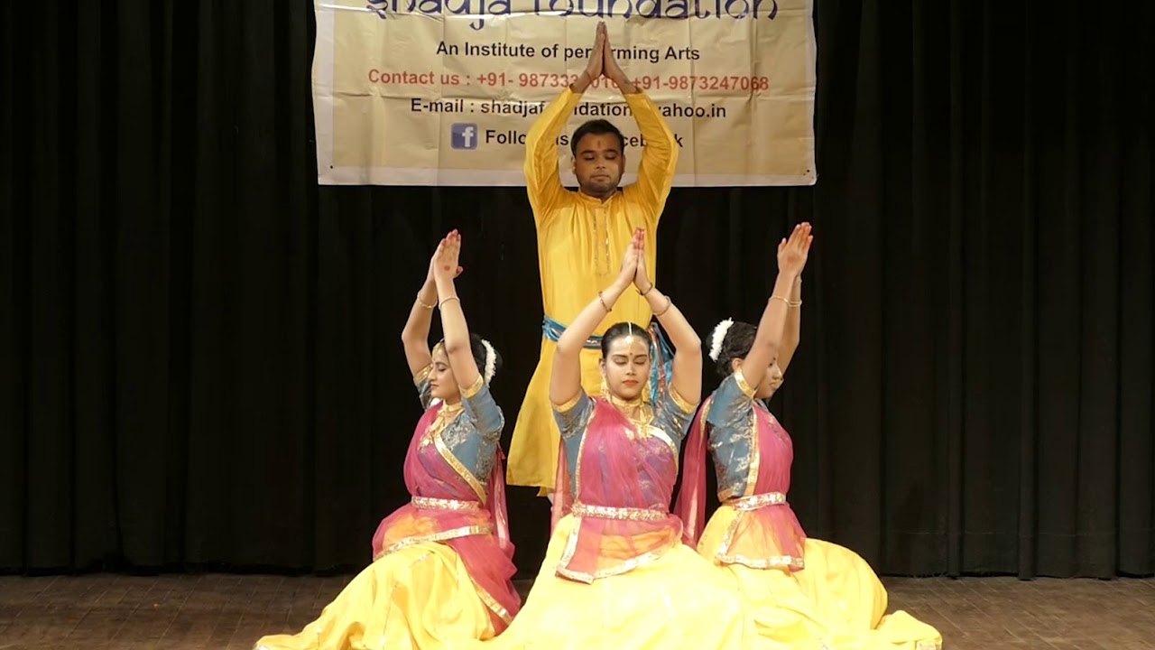 "Sundar Gopalam" Kathak presentation by the students of Shadja ...