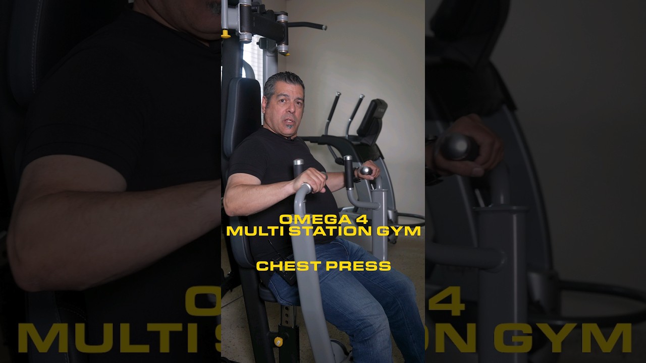 Batca Omega 4 Multi-Station Gym - Chest Press - YouTube