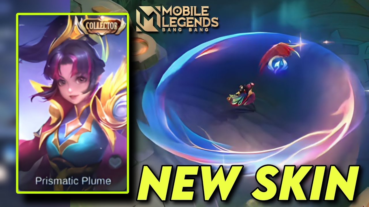RUBY "PRISMATIC PLUME" AUGUST COLLECTOR SKIN | RUBY NEW SKIN | MLBB NEW ...