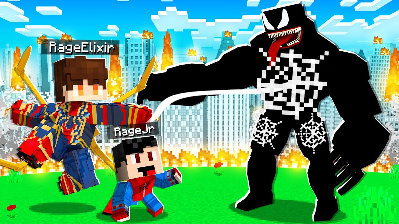 I Became SPIDER-MAN 2 in Minecraft! (Symbiote Spider-Man) - YouTube