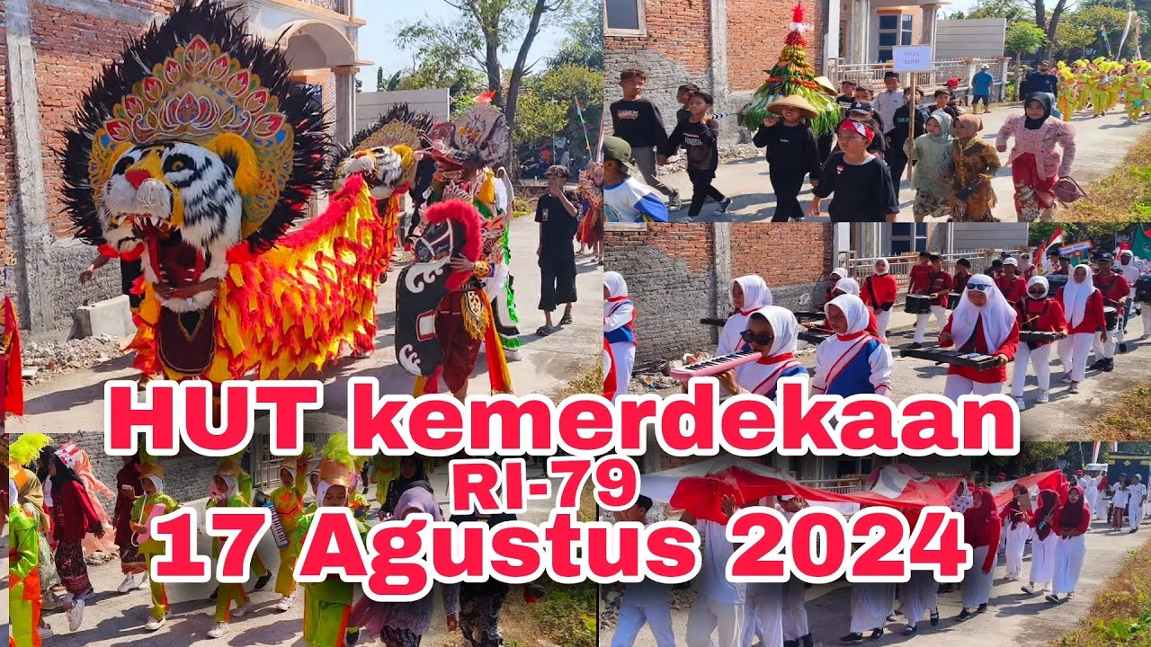 karnaval meriah‼️bersama barongan wahyu aji joyo HUT RI-79 17 Agustus ...