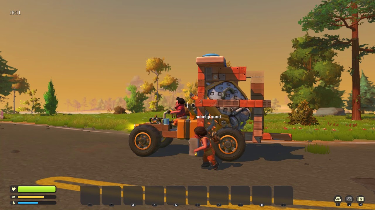 Scrap Mechanic #2 | Me and my honey found a "Guest" - YouTube