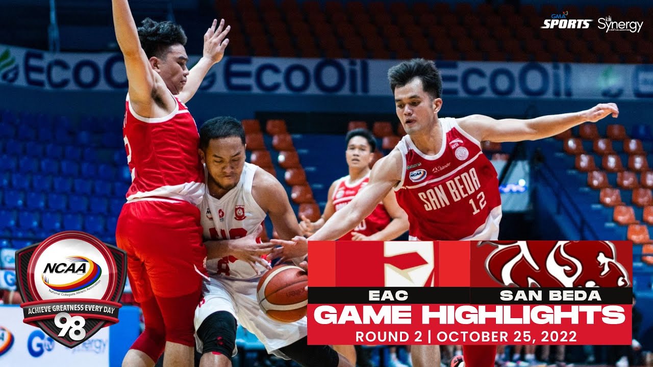 NCAA Season 98 | Game Highlights: San Beda vs EAC | Men's Basketball ...