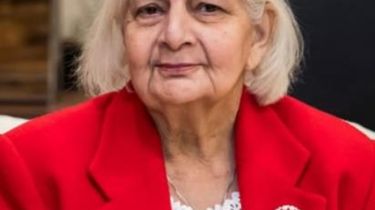 Funeral service of Adeline Victoria Goodall - YouTube