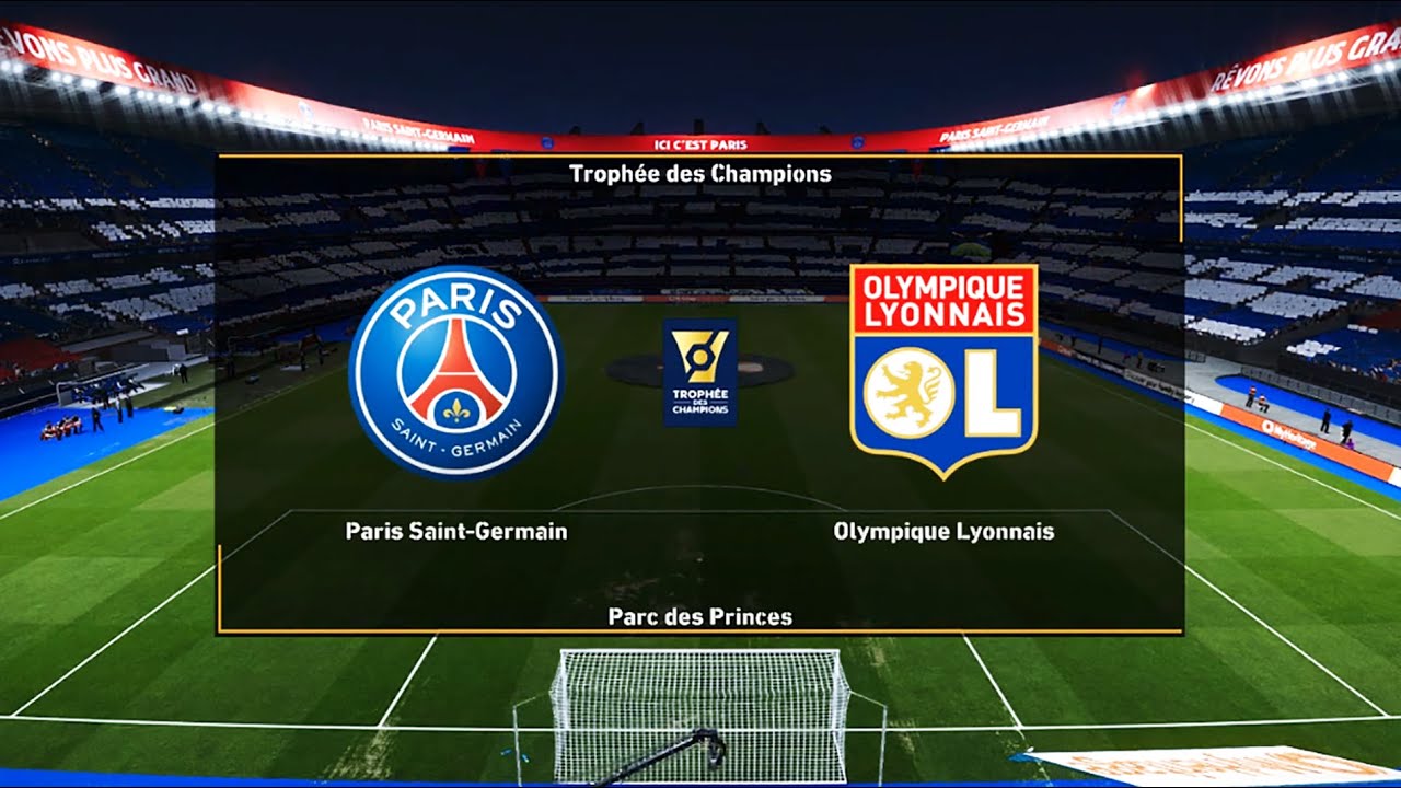 Psg vs Lyon | Trophe des Champions Final | Full Match | Football Life ...