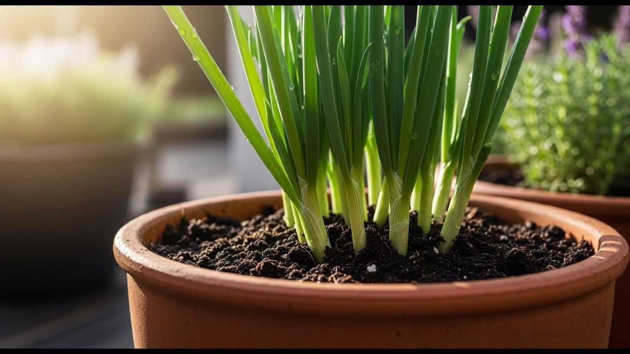 How To Grow Spring Onions From Seed In Containers : Full Container ...