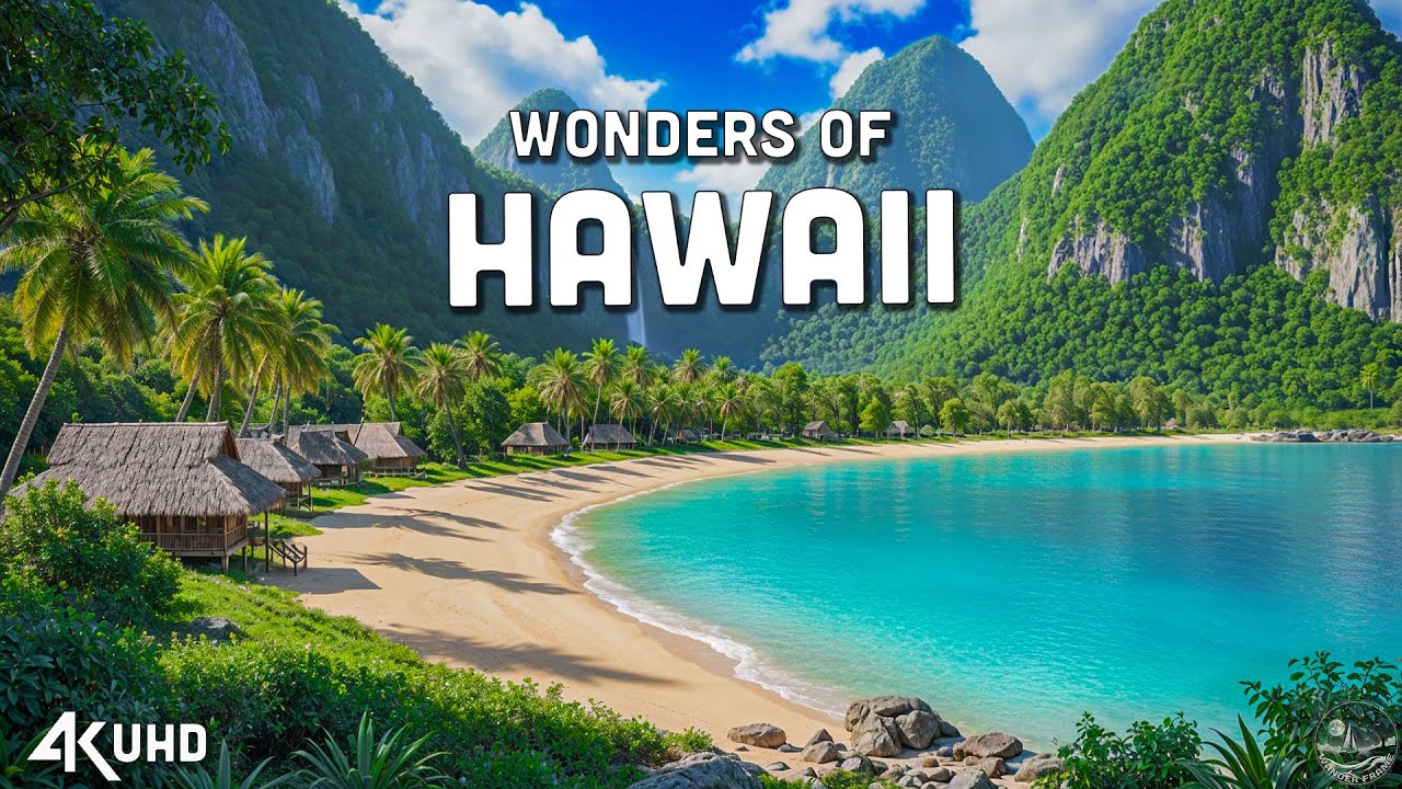WONDERS OF HAWAII | The Tropical Paradise Of Hawaii | 4K Travel Video ...