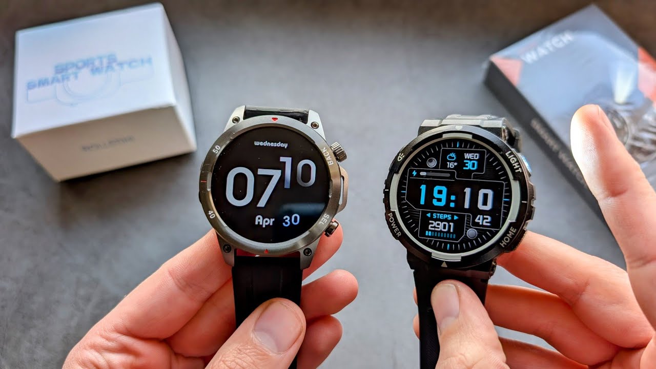 KT75 vs DK68 SmartWatch Review & Comparison - Best Flashlight ...