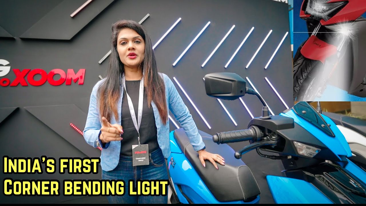 Hero Xoom 110 Scooter With Amazing Feature of Corner Bending Lights | # ...