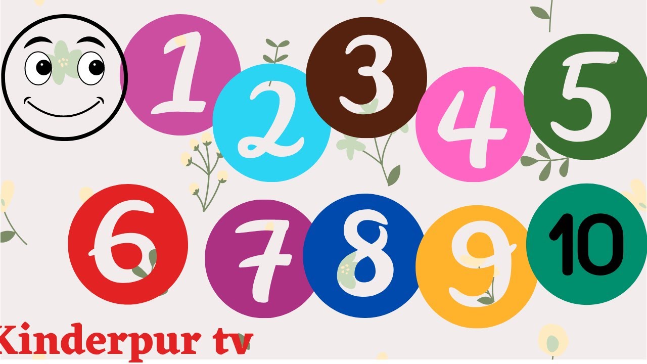 Counting Numbers 1-10: A Fun and Easy Tutorial for Children | 1-2-3 ...