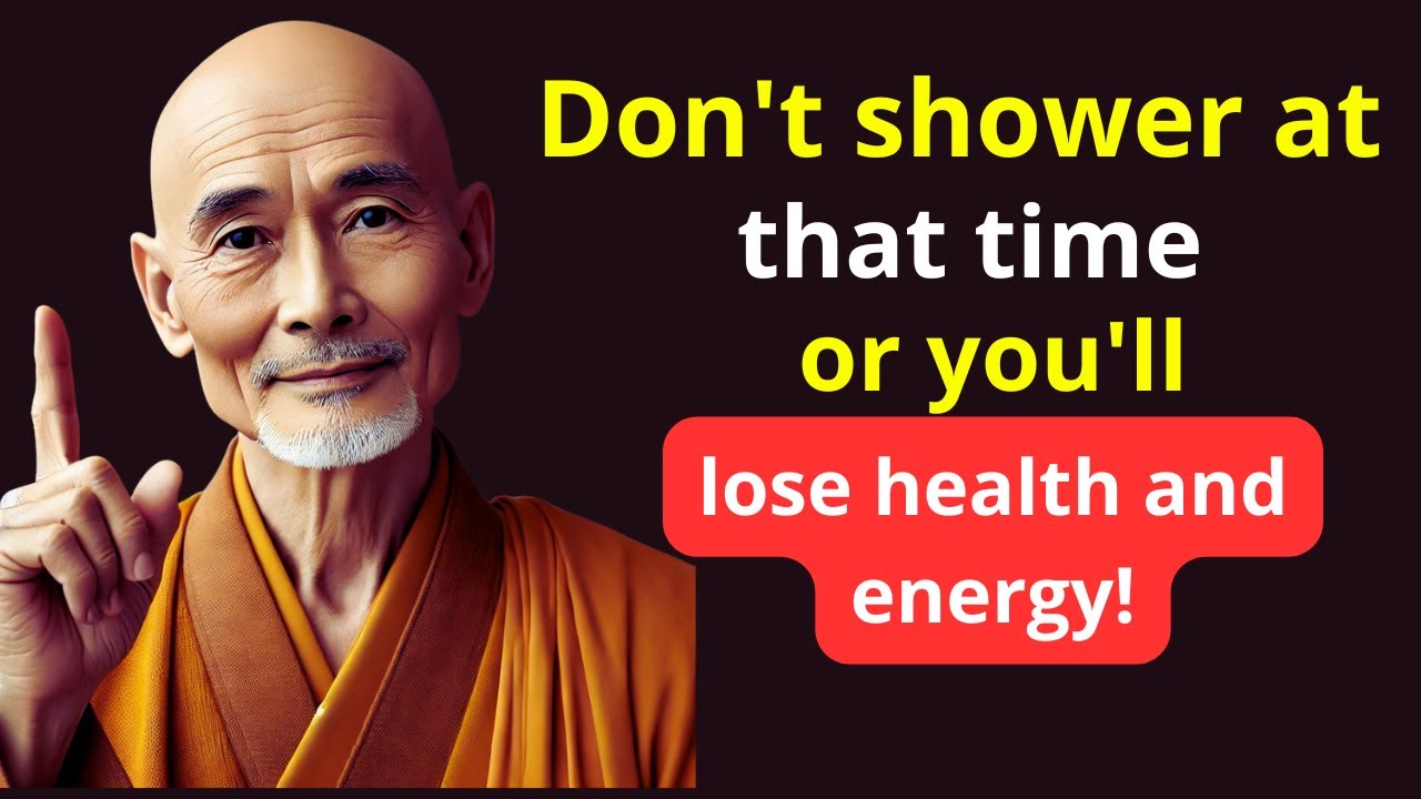 Do not shower at this time or you will lose health and energy ...