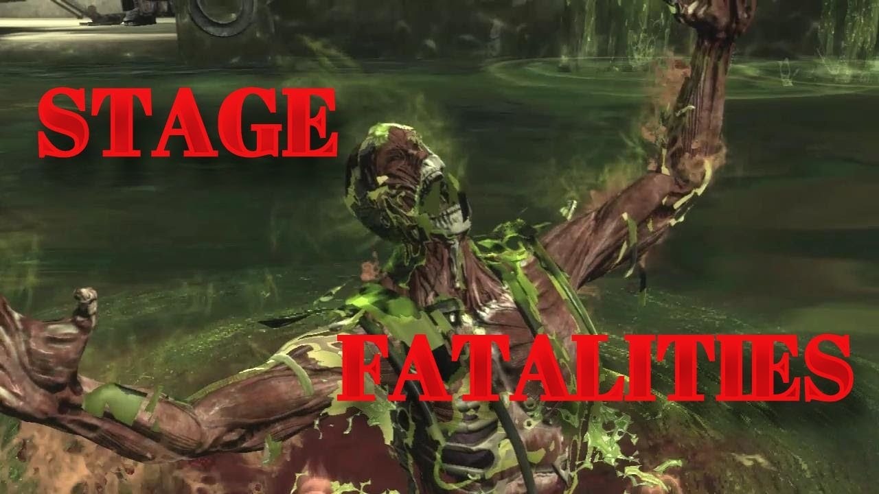 Todos Los Stage Fatalities de Mortal Kombat 9 - YouTube