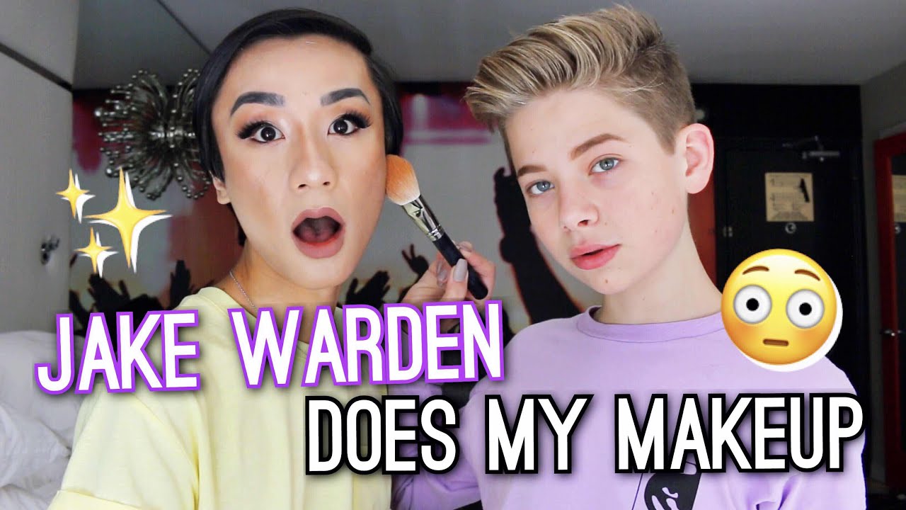 JAKE WARDEN DOES MY MAKEUP! - YouTube
