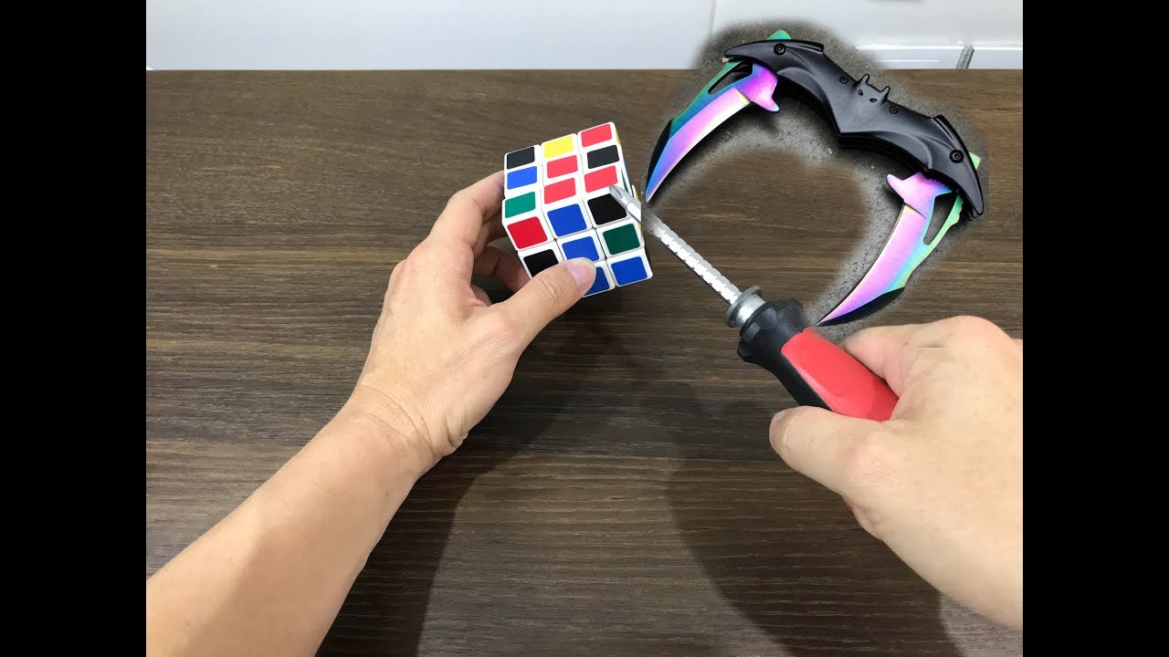 What is inside the Rubik's Cube.? - YouTube