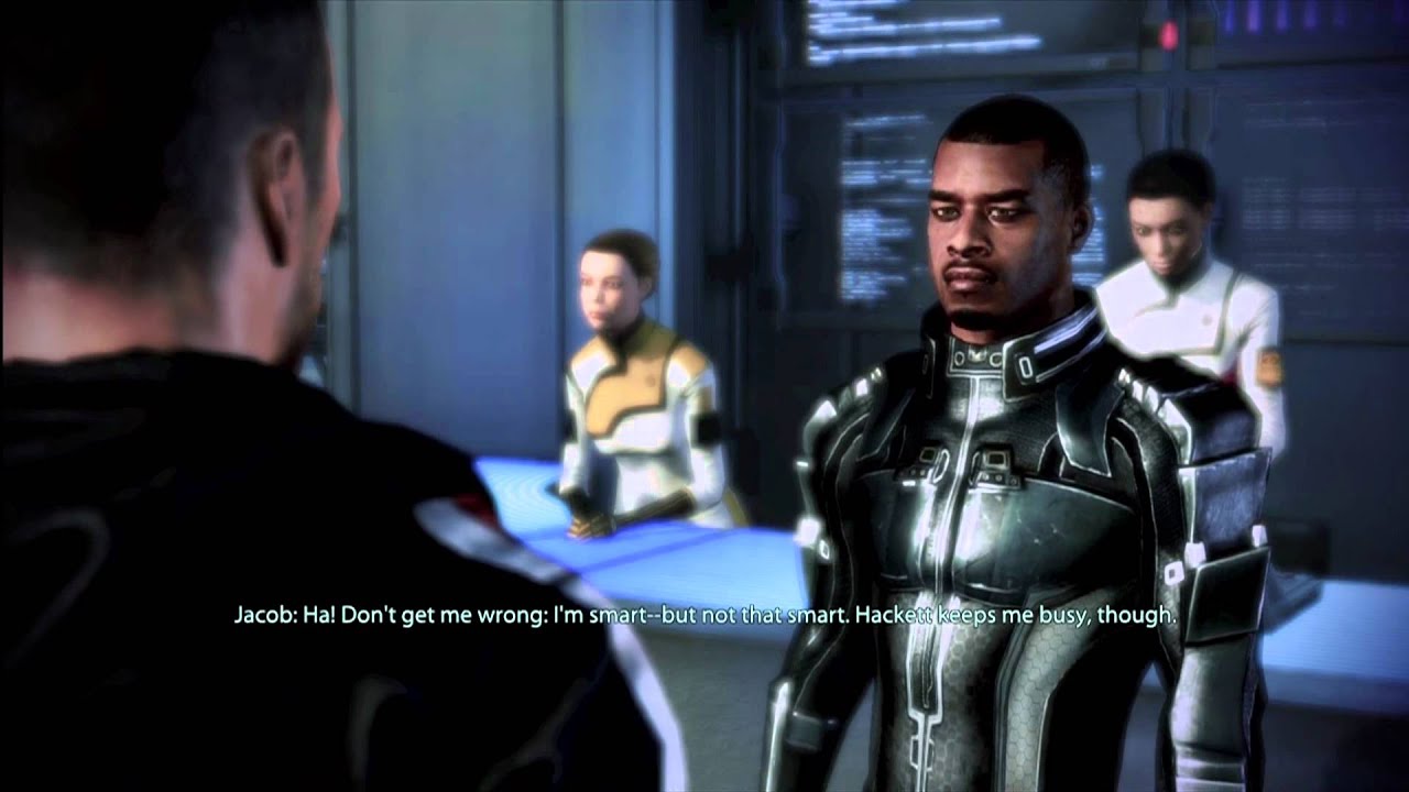 Mass Effect 3 - Jacob is having a BABY - YouTube