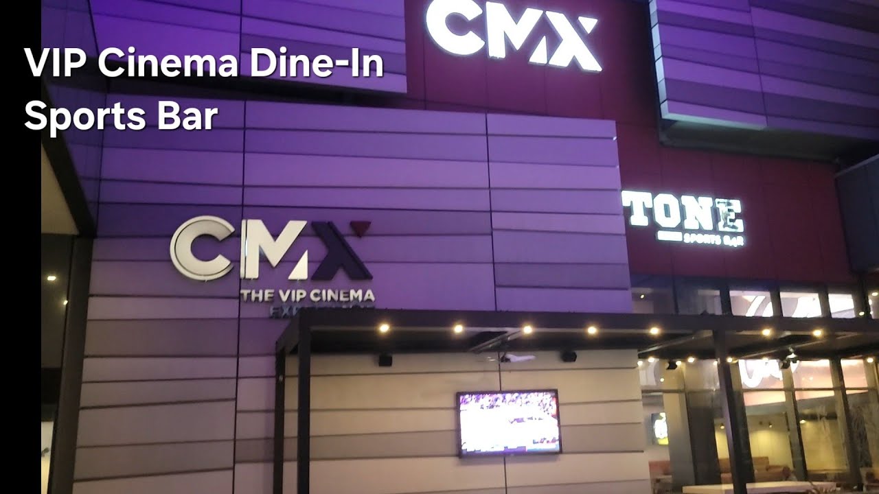 CMX V.I.P. Cinemas / Dine-In / CinéBistro / Stone SportsBar -Tour and ...