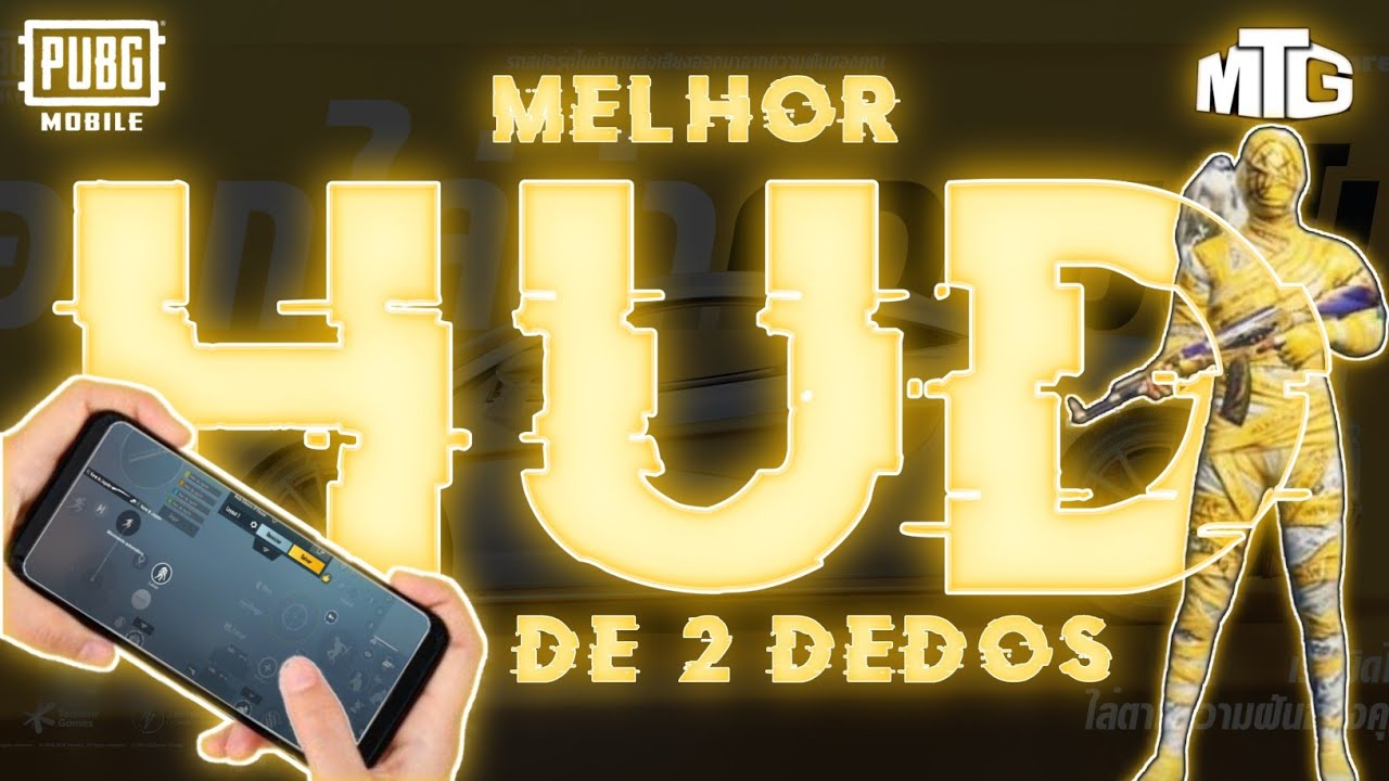 A MELHOR HUD DE 2 DEDOS DO PUBG MOBILE - YouTube