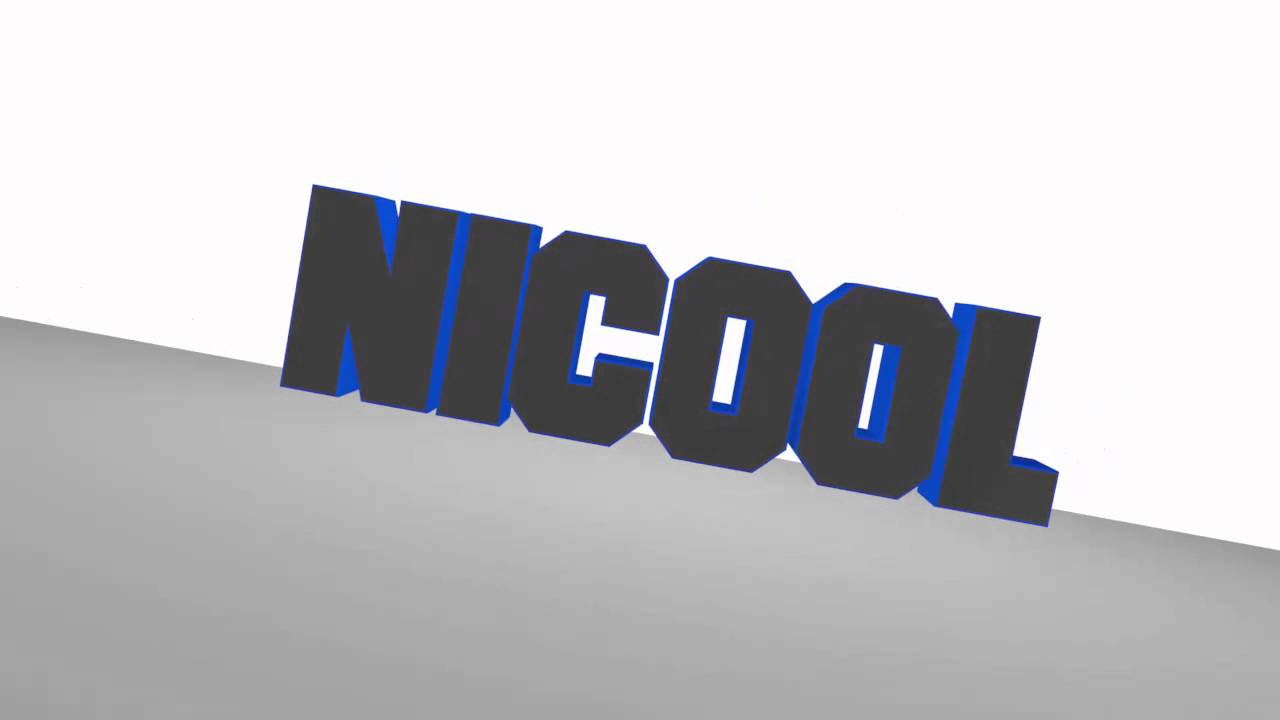 Nicool Intro #NaNo - YouTube