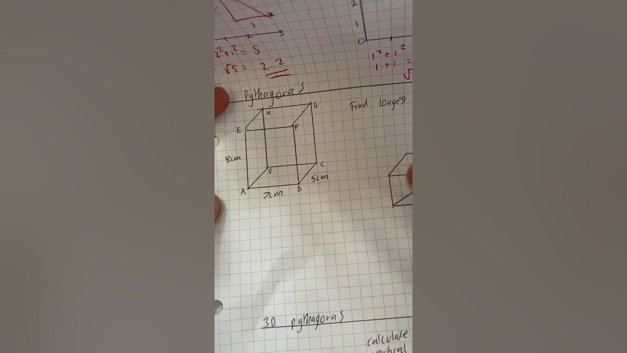 246 3 dimensional Pythagoras with cubes and cuboids - YouTube