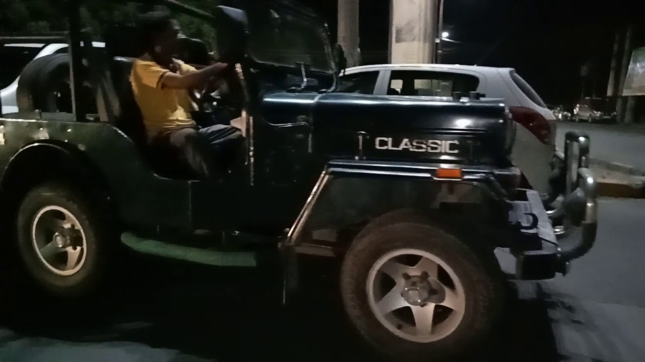 Classic Mahindra jeep cl 340 - YouTube