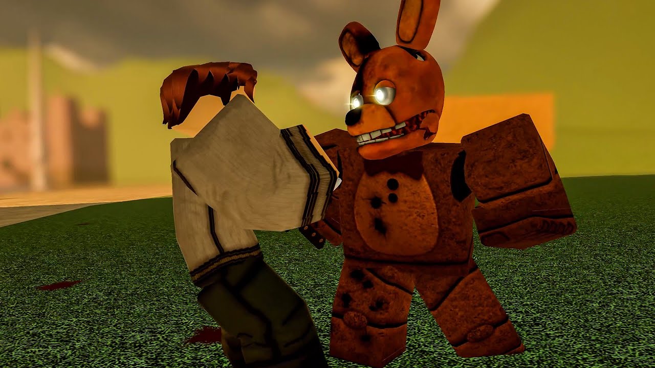 Movie SPRINGBONNIE vs STU MACHER in ROBLOX - YouTube