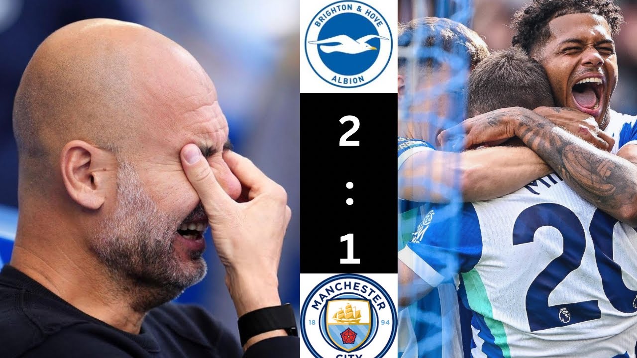 Brighton Shock Manchester City with Stunning 2-1 Victory | Premier ...